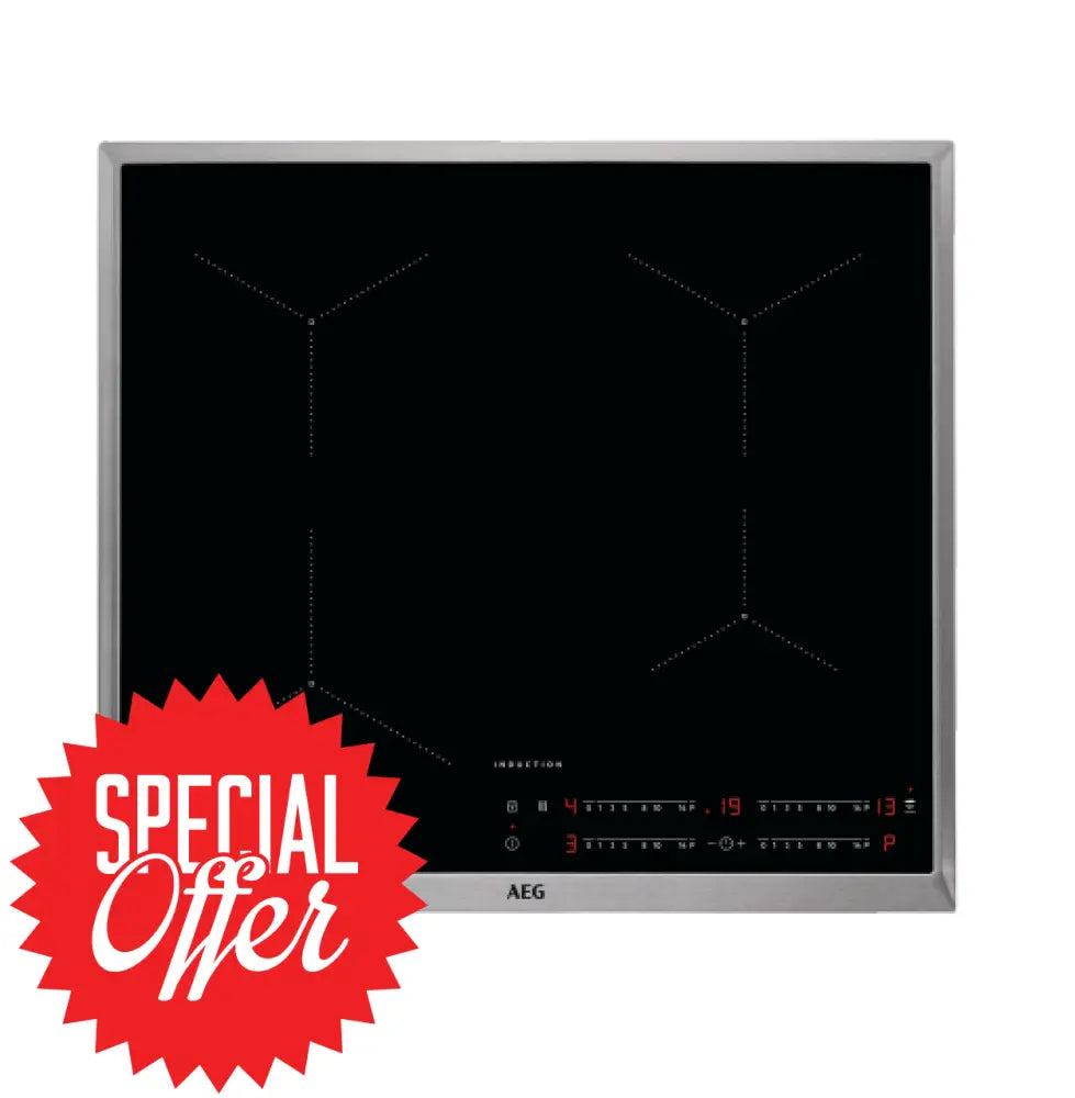 AEG IKB64431XB 60CM 4 Zone Full Induction Cooktop
